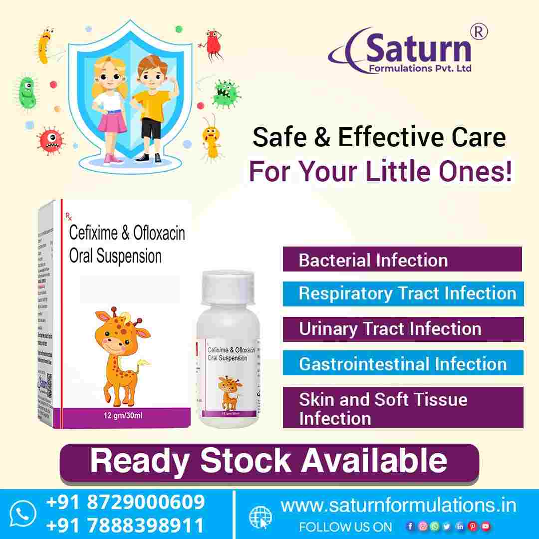 Cefixime Ofloxacin Oral Suspension | Cefisat-O Syrup