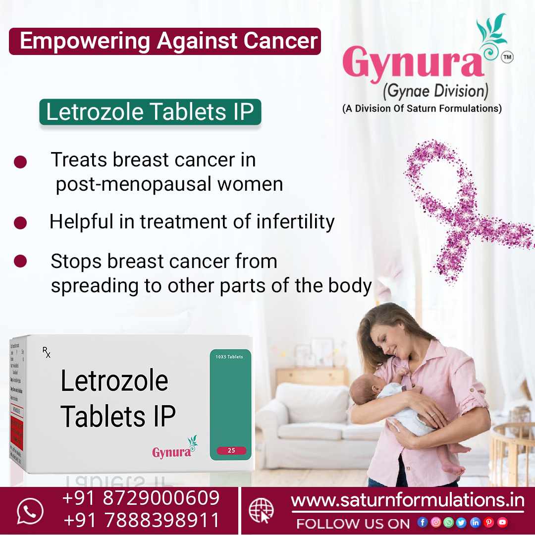 Letrozole Tablets | Letrofix - Saturn Formulations