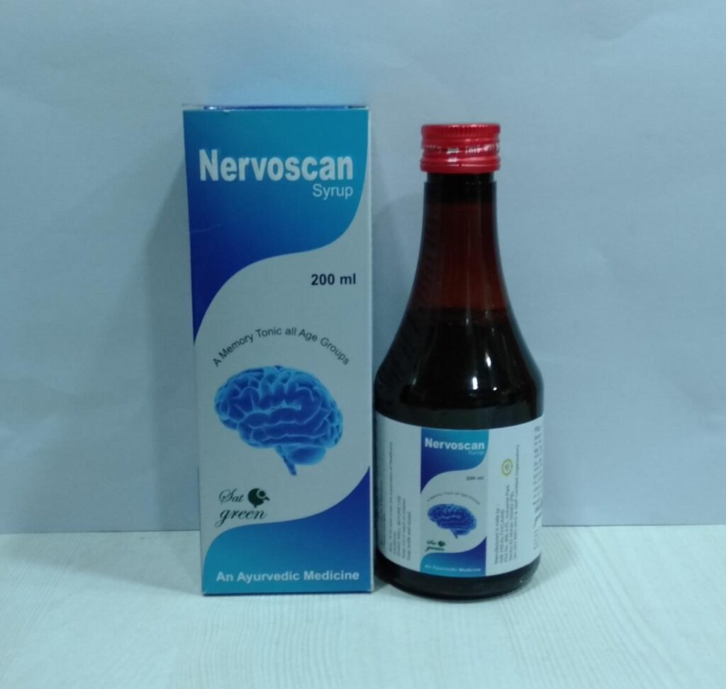 Best Memory Tonic | Nervoscan Syrup