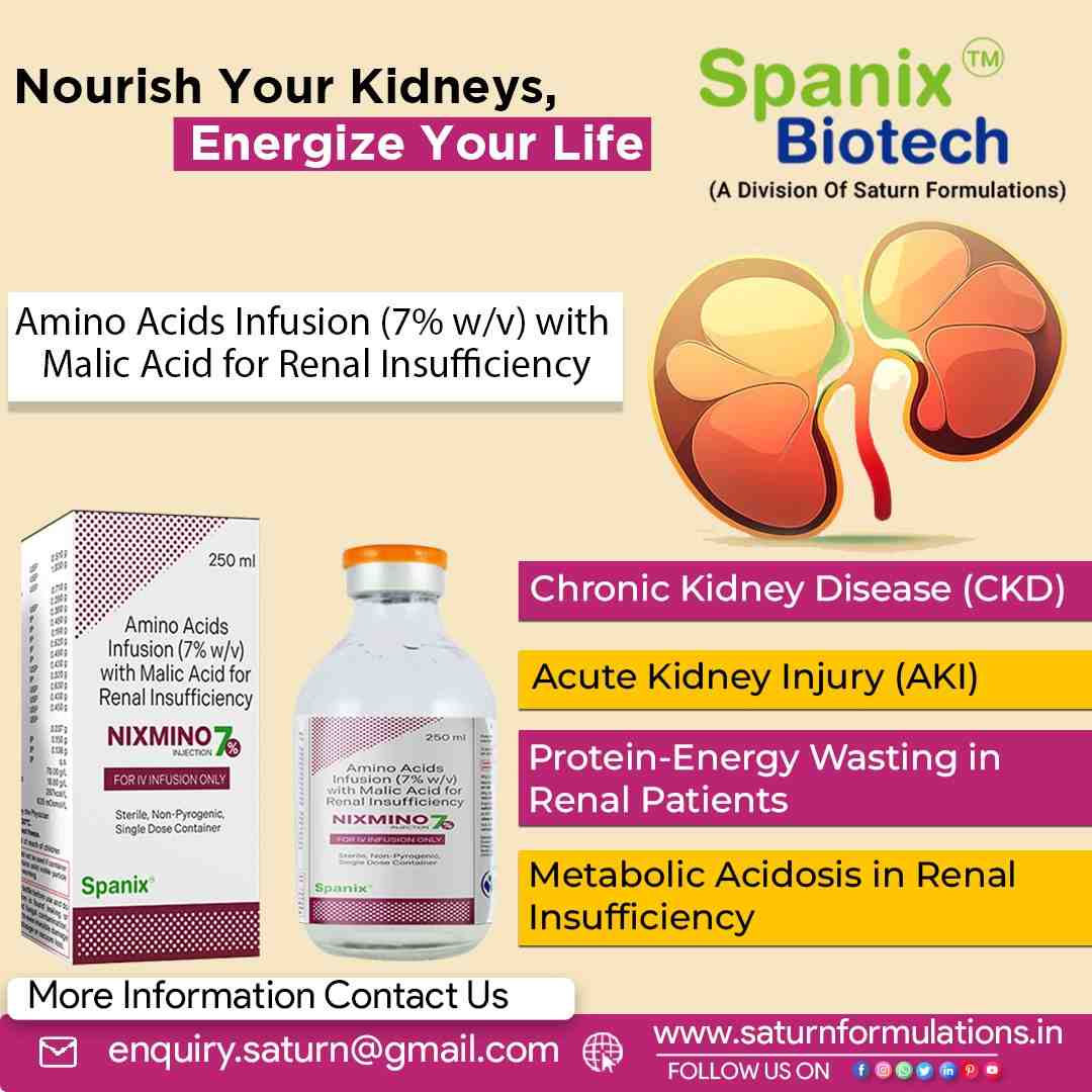Amino Acids Infusion with Malic Acid for Renal Insufficiency | Nixmino ...
