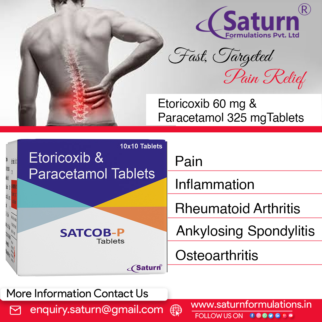 Analgesic Range | Quality Medicines by Saturn Formulations