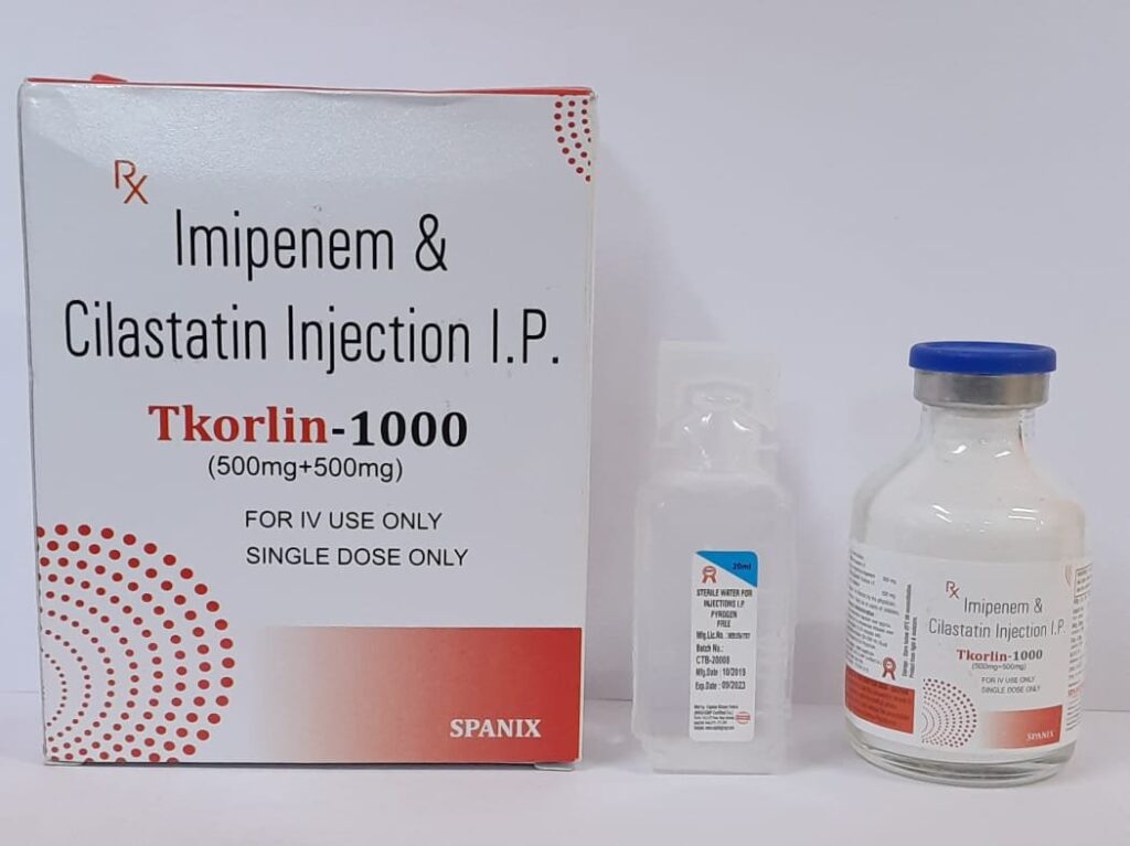 Imipenem Cilastatin Injection | Tkorlin-1000