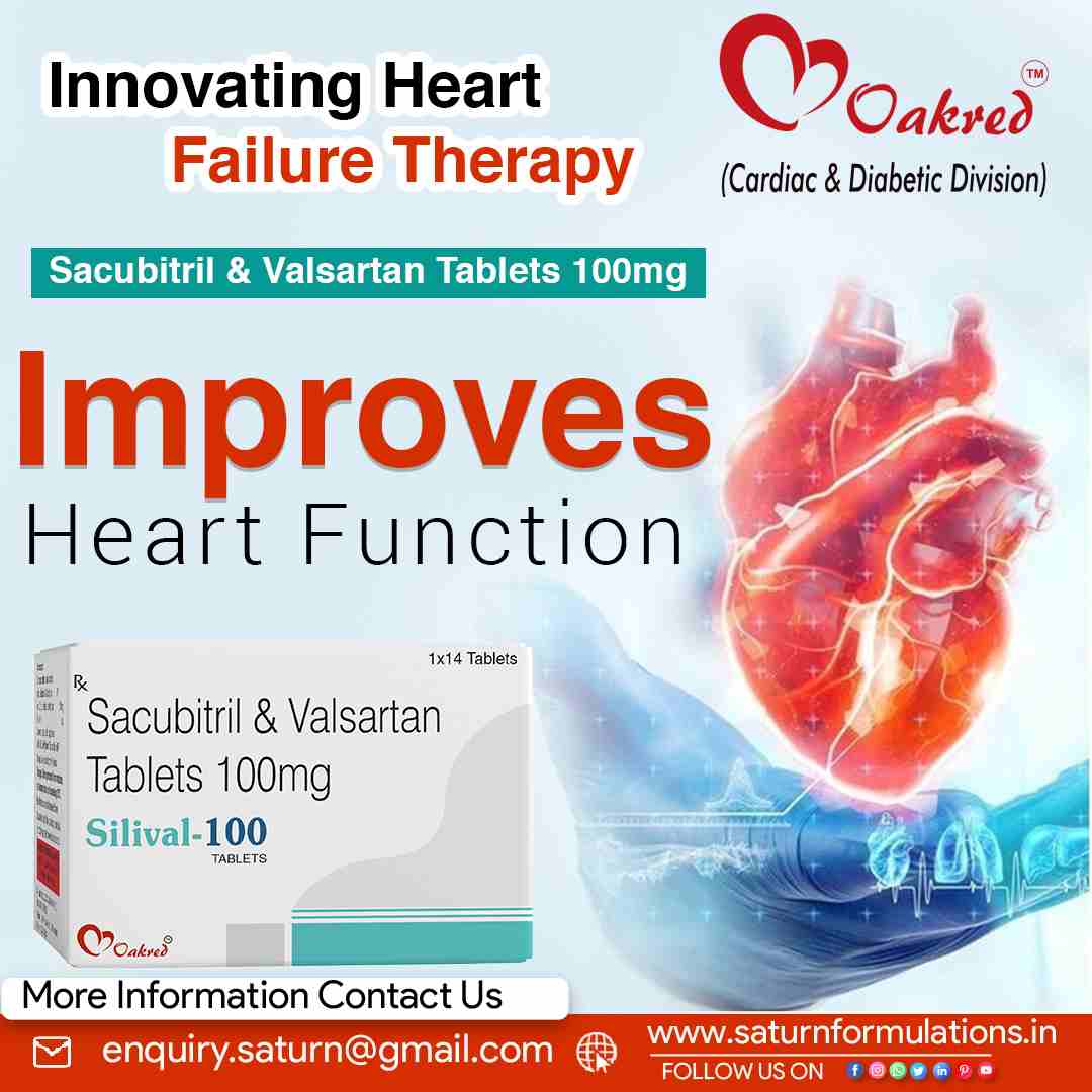 Best Sacubitril Valsartan Tablet 100mg | Silival-100